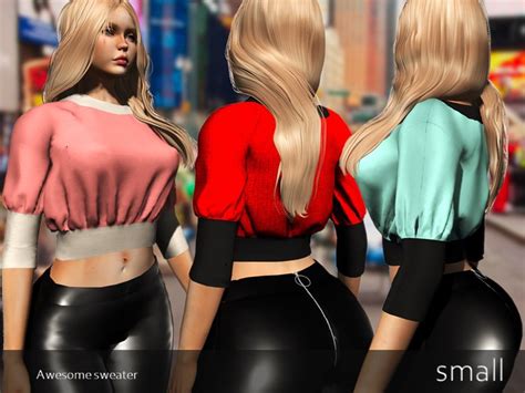Second Life Marketplace Awesome Sweater Fatpack