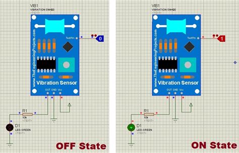 Vibration Sensor Library For Proteus The Engineering Projects