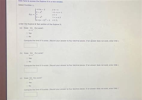 Solved Click Here To Access The Explore It In A New Window