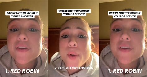 ‘coming In At Number One Red Robin A Waitress Warned People About