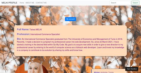 React Props Project Codesandbox