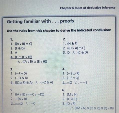 Chapter 6 Rules Of Deductive Inference Getting