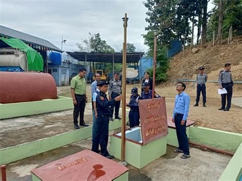 မိုင်းပျဉ်းမြို့၌ စက်သုံးဆီဆိုင်များအား ကွင်းဆင်းစစ်ဆေးခြင်းဆောင်ရွက် Information And Public