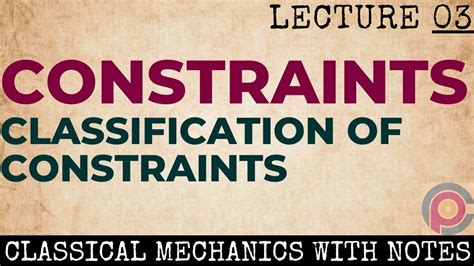 Constraints What Are The Types Of Constraints Difficulties Introduced By Constraint Imran