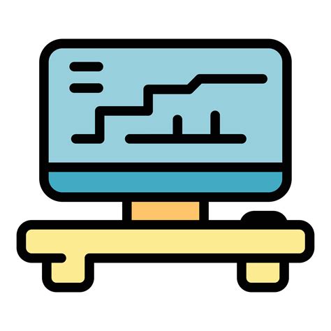 Ergonomic Equipment Icon Color Outline Vector 15204585 Vector Art At