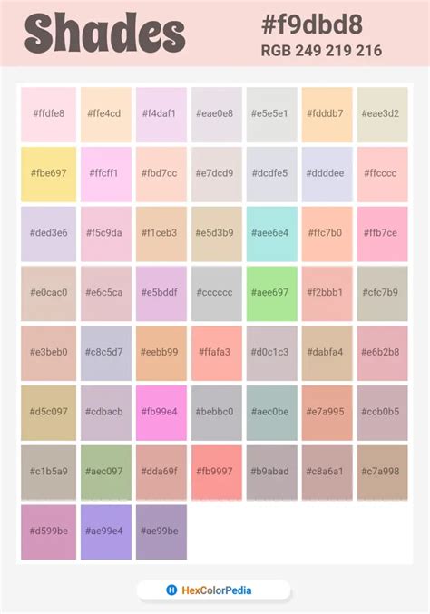 Printable Rgb Color Palette Swatches My Practical Skills Artofit Porn