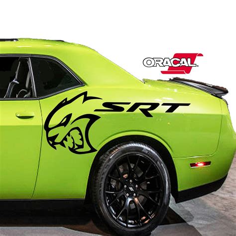 Buy Srt Hellcat Decal Sticker Side Dodge Challenger Charger Graphics Decals Accessories Sports
