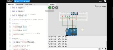 Anbu Sivam B On Linkedin Electronics Simulation Wokwi Eog Innovation Tech Projectupdate