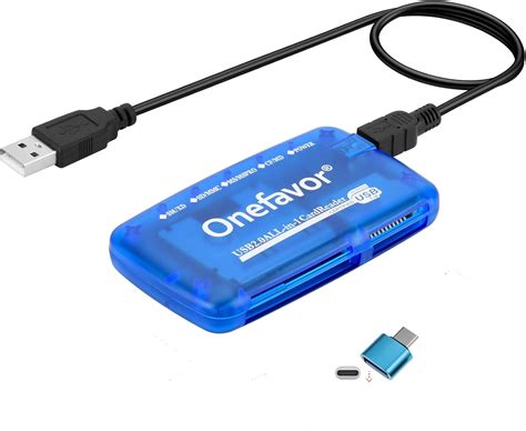 Onefavor Smartmedia Cards Reader Writer All In 1 Usb