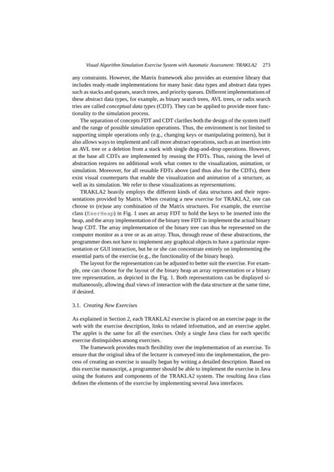 Pdf Visual Algorithm Simulation Exercise System With Automatic