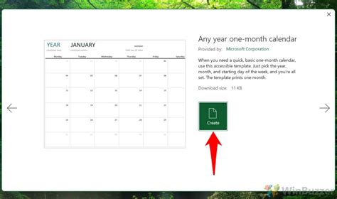 How To Make A Calendar In Excel WinBuzzer