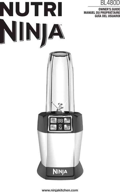 Ninja User Manual Bl480d