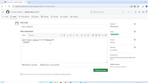 Fondamentaux Github Actions Alphorm