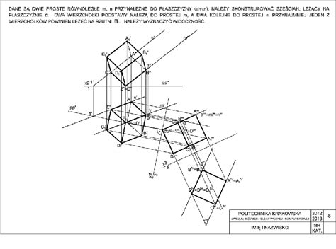 Figure 1 From Autocad Assisted Teaching Of Descriptive Geometry And Engineering Graphics