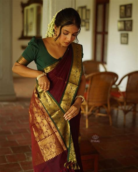 Kanjivaram Cotton Saree Blouse Designs Bridal Sarees South Indian