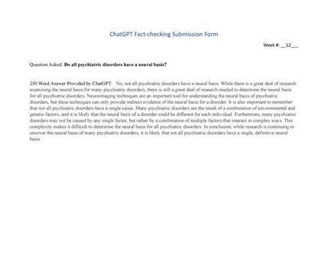 Chat Gpt Fact Checking Assignment12 Chatgpt Fact Checking