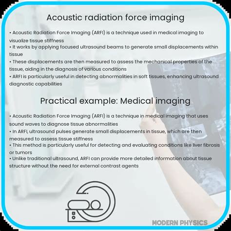 Acoustic Radiation Force Imaging Precision Diagnostics And Safety