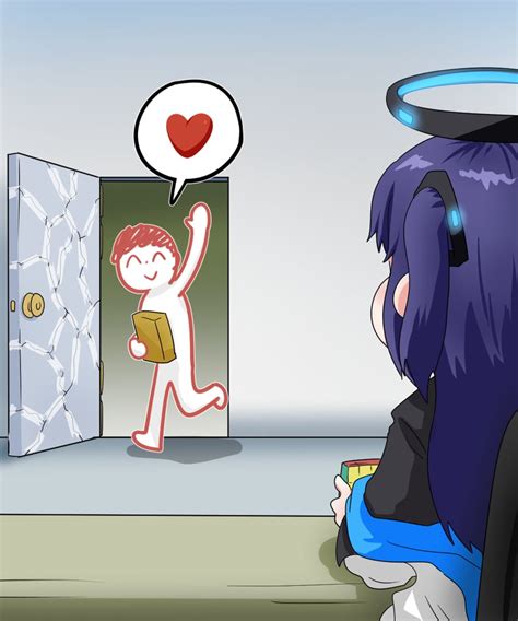 Sensei Yuuka And Arona S Sensei Doodle Blue Archive Drawn By C H Danbooru