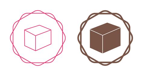 Cube Vector Icon Vector Art At Vecteezy