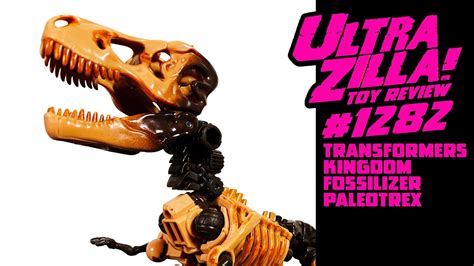 Transformers Kingdom Fossilizer Paleotrex Review Youtube
