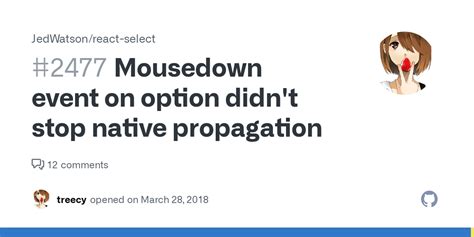 Mousedown Event On Option Didnt Stop Native Propagation · Issue 2477