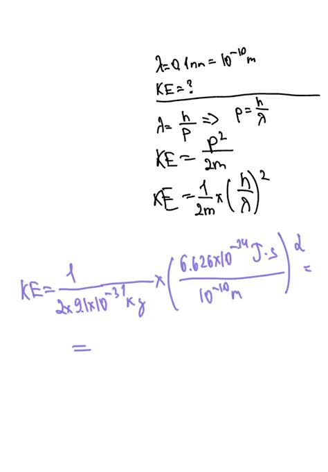 SOLVED Electrons Have Been Used To Determine Molecular Structure By Diffraction Calculate The