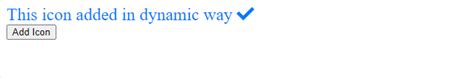 How To Dynamically Add A Font Awesome Icon With Javascript