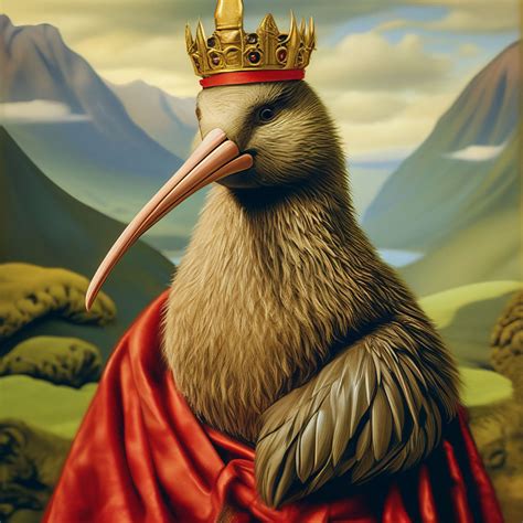 «Животные символы стран Новая Зеландия… — создано в Шедевруме