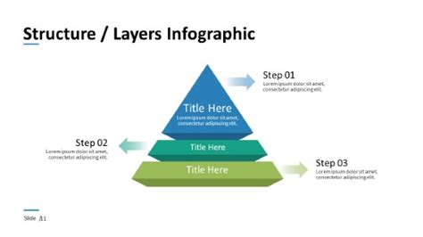 PowerPoint Infographic Pyramid Layers Presentation Templates Diagrams From