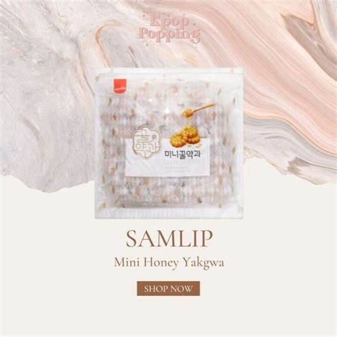 Samlip Korean Honey Mini Biscuits Snack 20pcs Lazada Ph