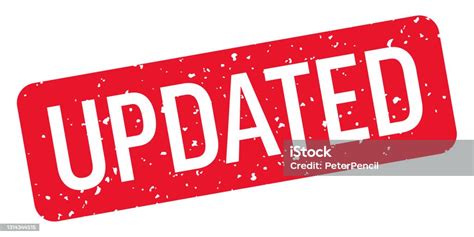 업데이트 스탬프 각인 씰 템플릿 벡터 스톡 일러스트레이션 고무도장에 대한 스톡 벡터 아트 및 기타 이미지 고무도장 스티커 우표 Istock