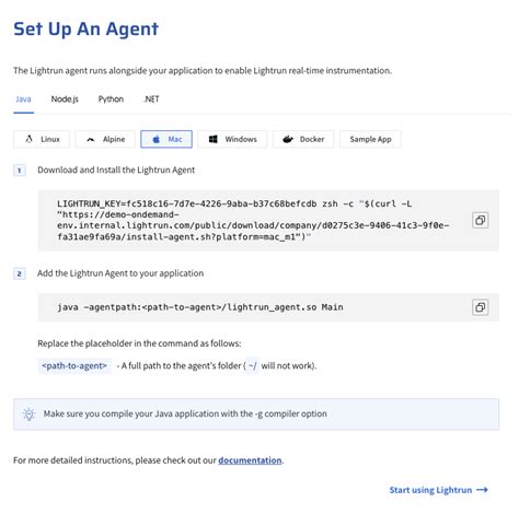 Install The Agent Docs