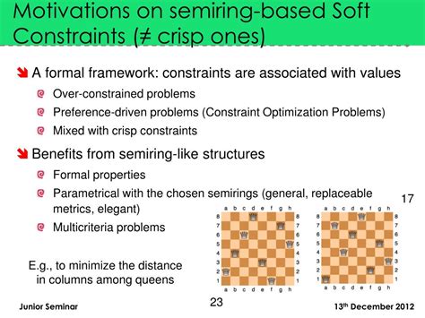 Ppt Semiring Based Soft Constraints Powerpoint Presentation Free