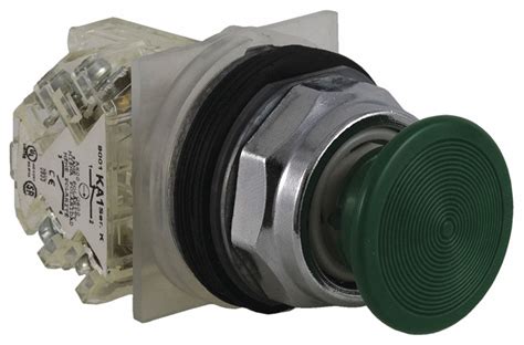 SCHNEIDER ELECTRIC Non Illuminated Mushroom Head Profile Mushroom Head Push Button 55WR17