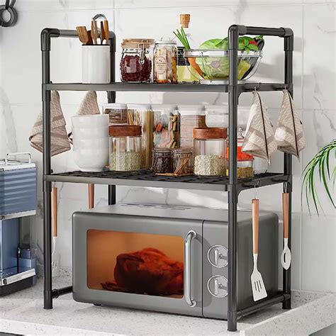 Підставка для мікрохвильової печі на 3 яруси 73×50 5×27см Tier Поличка на кухню Поличка