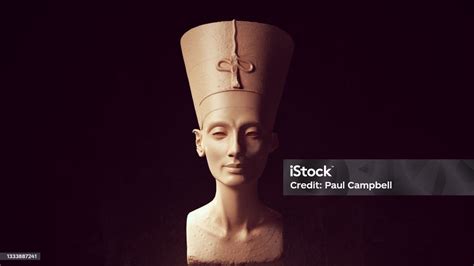 네페르티티 아프리카 여왕 고대 이집트 여성 젊은 공주 전면 보기 이집트 민족에 대한 스톡 사진 및 기타 이미지 이집트 민족 네페르티티 예술 Istock