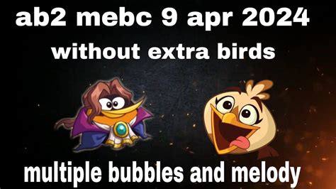 Angry Birds 2 Mighty Eagle Bootcamp Mebc 9 Apr 2024 Without Extra Birds