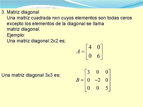 Matrices Definicin Una Matriz Es Un Arreglo Rectangular