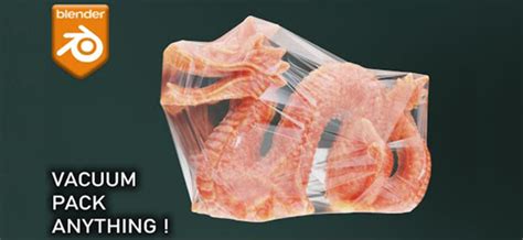 How To Wrap Anything In Plastic With Blender Blendernation