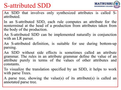 Compiler Design Unit Iii Ppt Sdd Sdtpdf