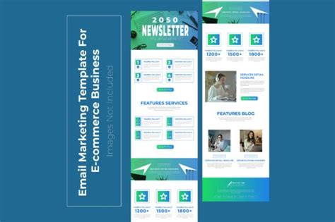 Newsletter Template Layout Graphic By Muhammadimu2322 · Creative Fabrica Newsletter Template Layout Graphic By Muhammadimu2322 · Creative Fabrica