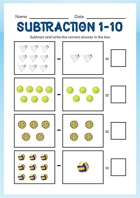 Printable Kindergarten Math Worksheet Math Problems Early Learning