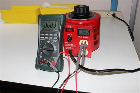monitoring variac output with a digital panel meter dpm simply