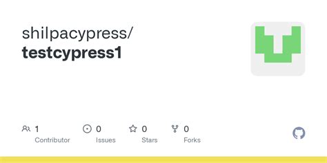 Github Shilpacypress Testcypress