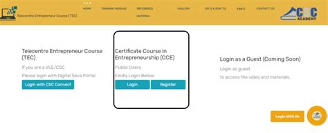 How To Get Csc Tec Certificate Number Schemes Of Indian Government