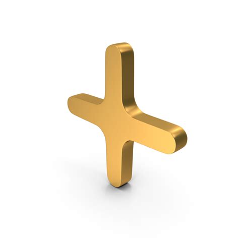 Gold Addition Symbol Png Images And Psds For Download Pixelsquid S120109954