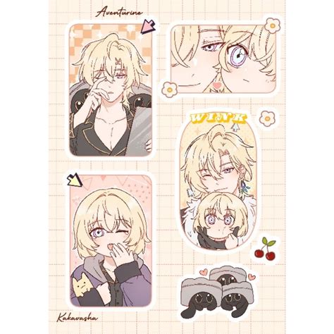 Jual Stiker Aventurine And Kakavasha Hsr Shopee Indonesia