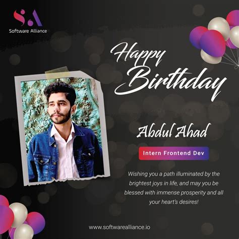 Software Alliance On Linkedin Happybirthday Frontenddevelopers