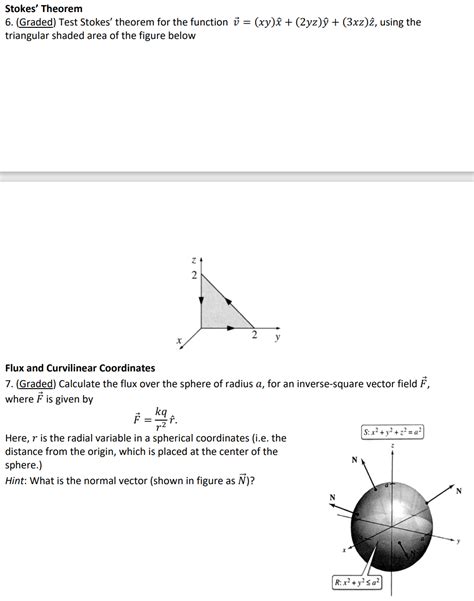 Solved Stokes Theorem 6 Graded Test Stokes Theorem For Chegg Com
