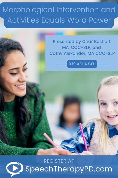 Effective Morphological Intervention For Vocabulary Development